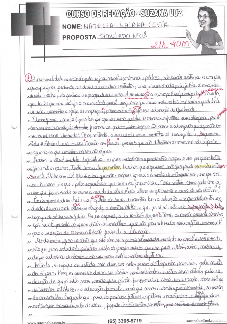 A redução da maioridade penal como forma de redução da criminalidade A redução da maioridade penal como forma de redução da criminalidade